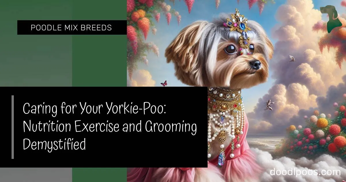 Caring for Your Yorkie-Poo: Nutrition Exercise and Grooming Demystified ...